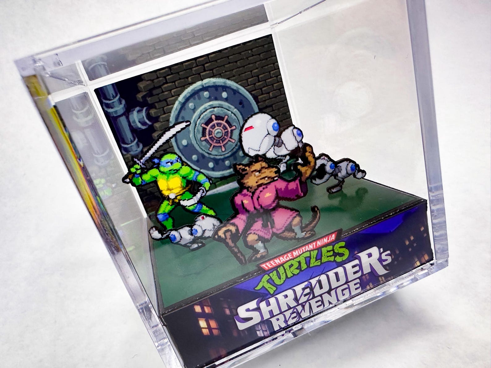 Sewer Fighters: Battle in the Sewers - Desk Display - Video Game Room ...