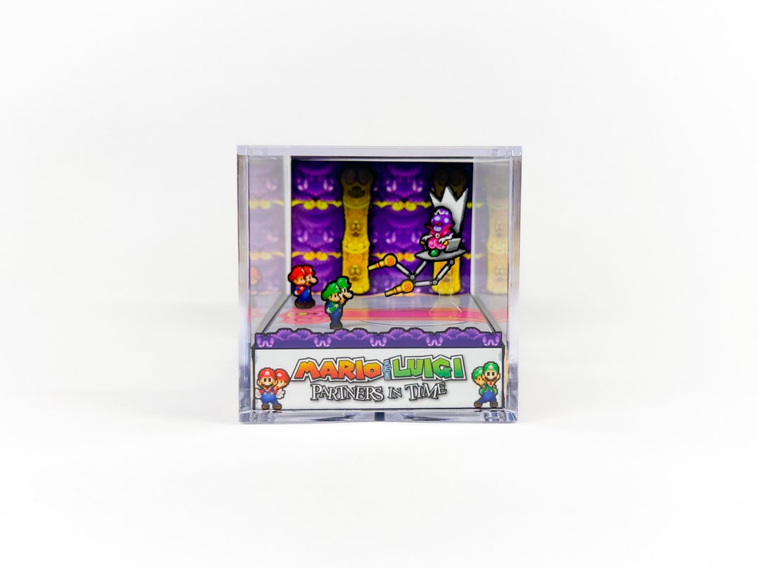 Mario and Luigi Partners in Time DS Diorama Cube: Princess Shroom ...