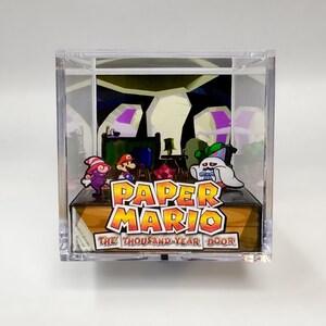 Paper Mario: the Thousand Year Door Diorama Cube - Battle With Doopliss ...