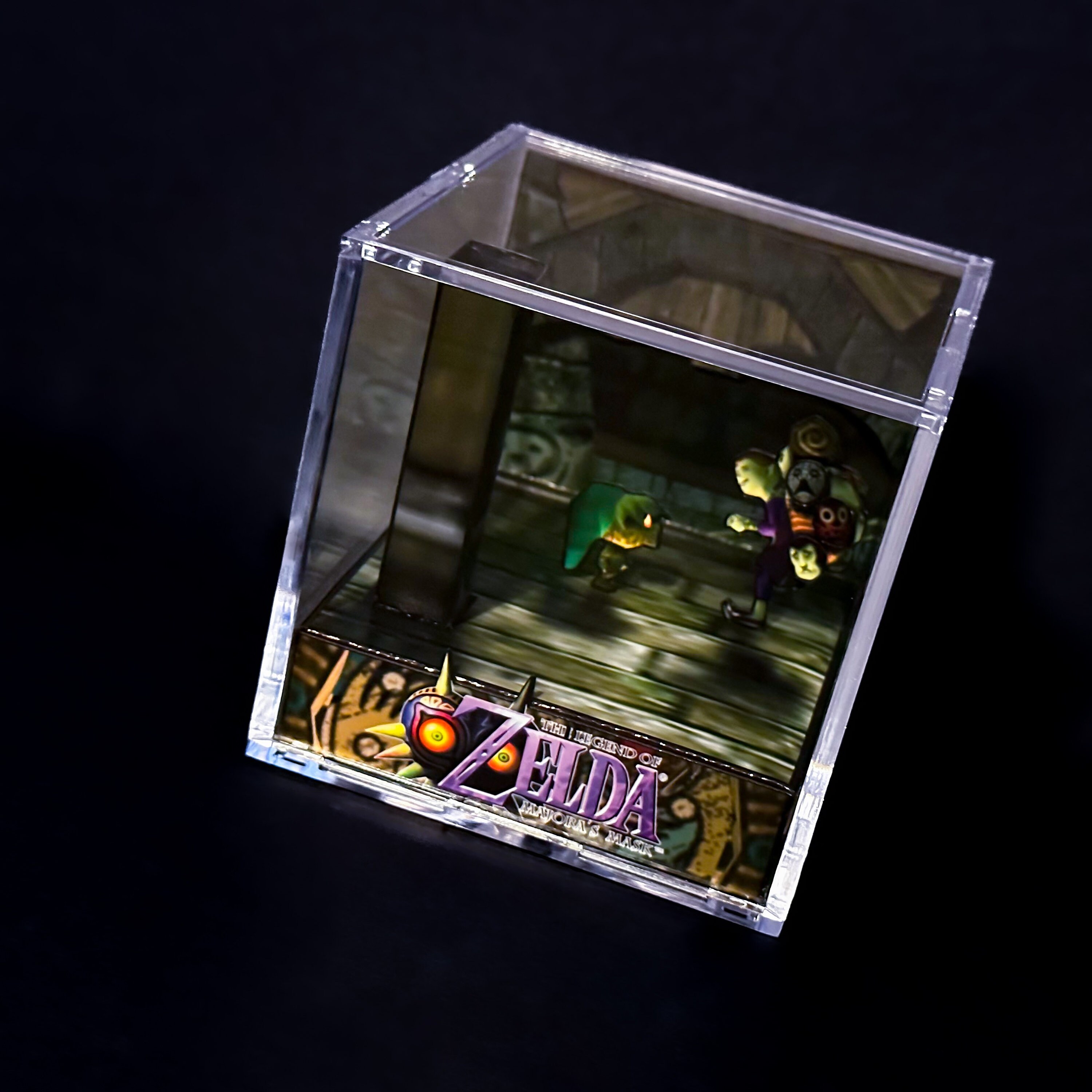 Legend of Zelda: Majora's Mask Diorama Cube - Happy Mask Salesman ...