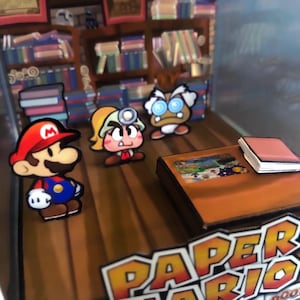 Paper Mario: the Thousand Year Door Diorama Cube - Visiting Professor ...