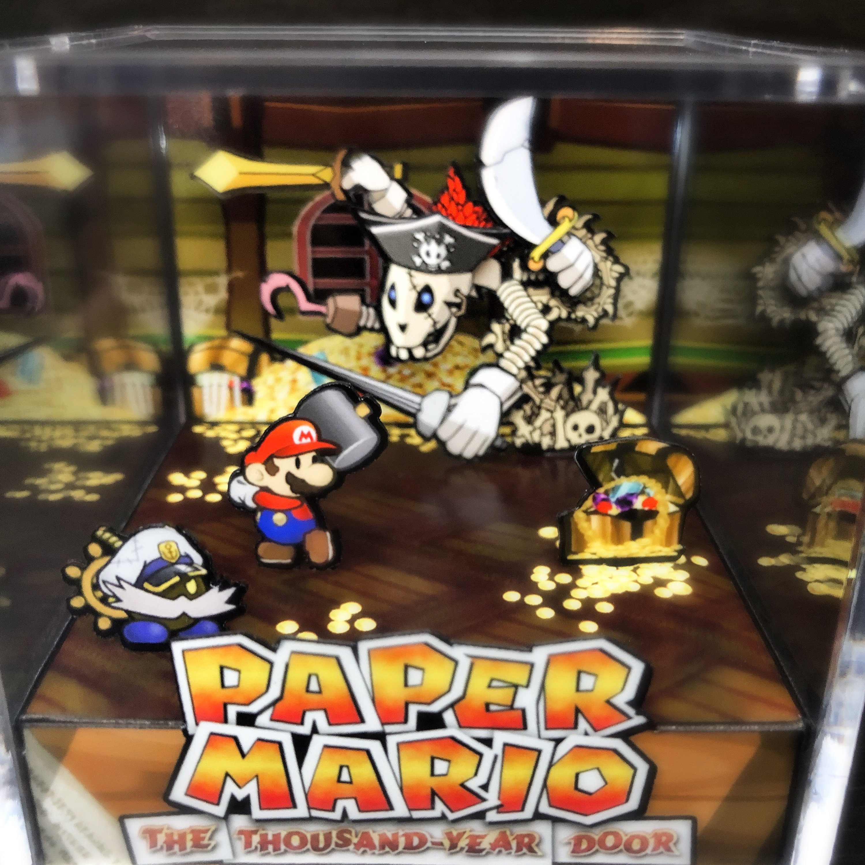 Paper Mario: the Thousand Year Door Diorama Cube Cortez the | Etsy