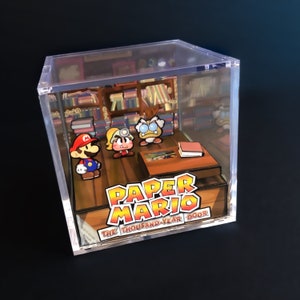 Paper Mario: the Thousand Year Door Diorama Cube - Visiting Professor ...