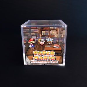 Paper Mario: the Thousand Year Door Diorama Cube - Visiting Professor ...