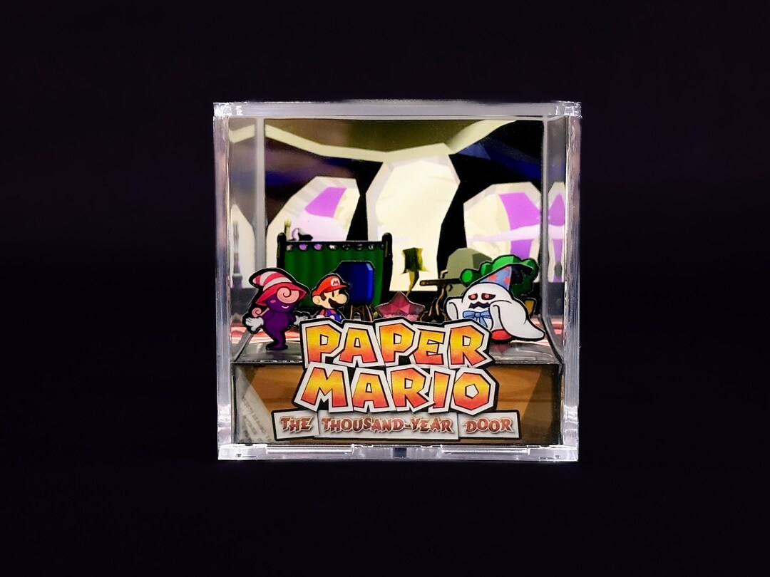 Paper Mario: the Thousand Year Door Diorama Cube Battle With Doopliss ...