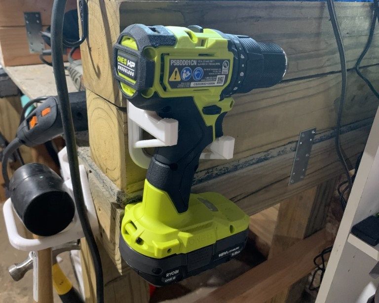 Cordless Tool Wall Mount / Drill Holder / Makita/ Dewalt / Milwaukee ...