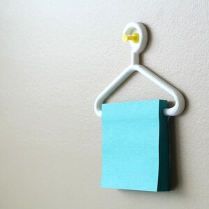 Sticky Note Hanger / 3D Printed Organizer for Notes and Reminders ...