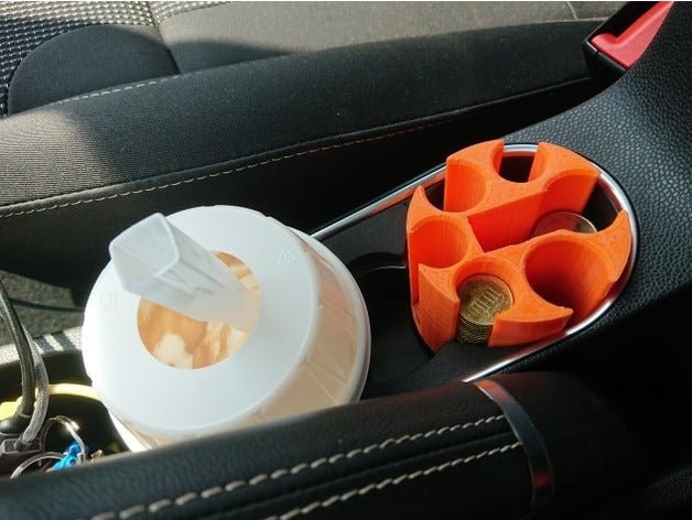 Coin Organizer / Car Cup Coin Holder / Car Clutter Organizer/ | Etsy