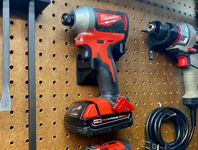 Cordless Tool Wall Mount / Drill Holder / Makita/ Dewalt / Milwaukee ...