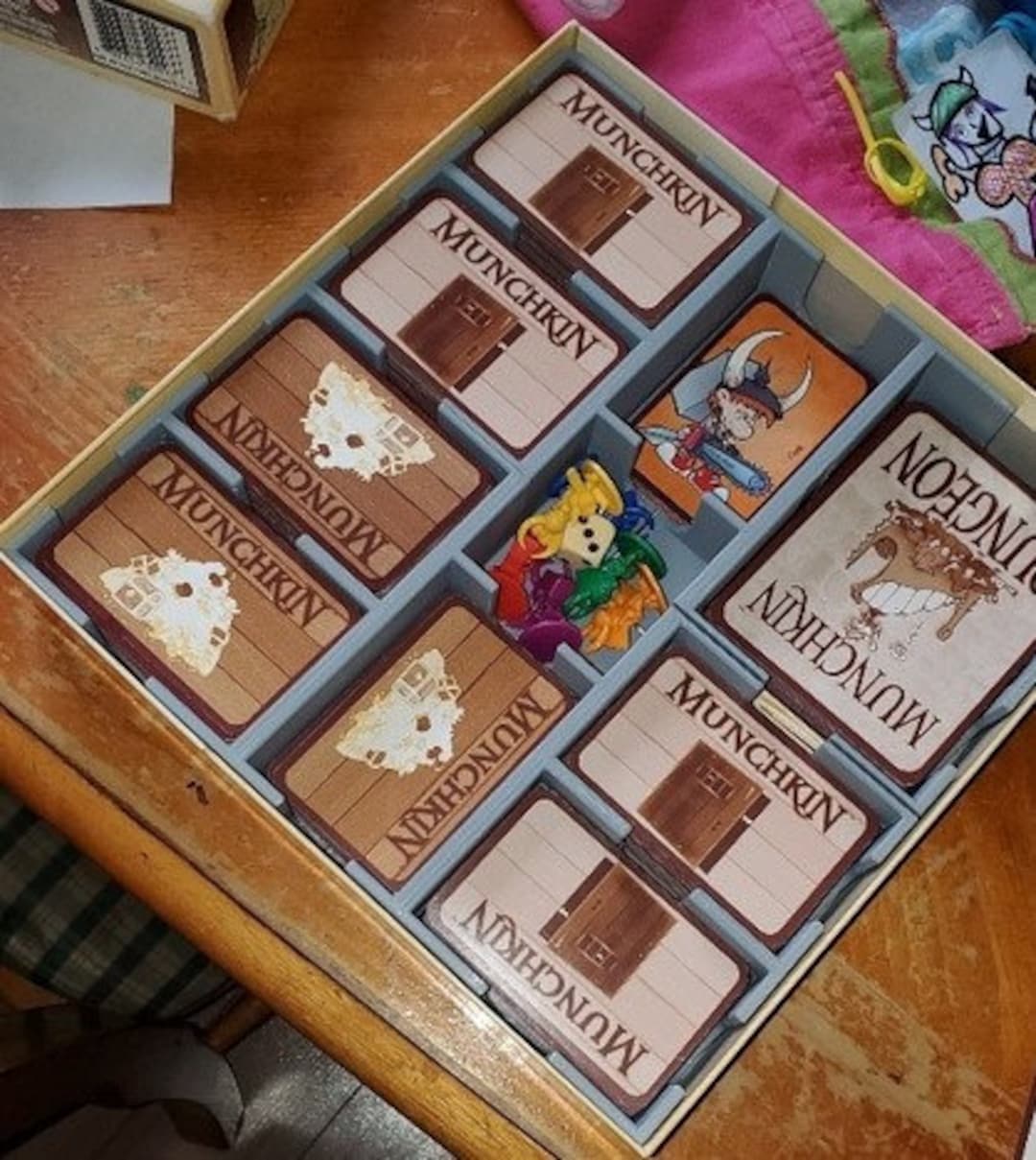 Keep Your Deluxe Munchkin Game Tidy With Our Organizer for Dungeon ...