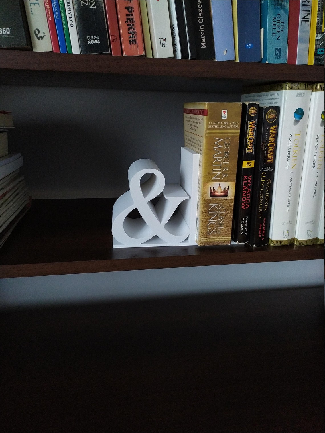 Set of and & Bookends / at Sign/ and Sign FREE SHIPPING - Etsy