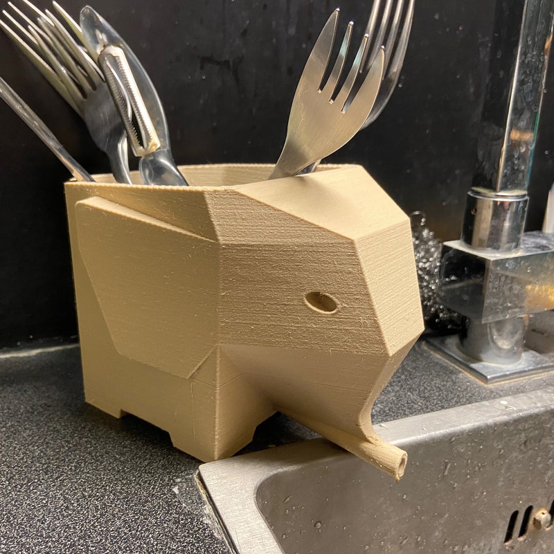 Gold Cutlery Caddy - Etsy