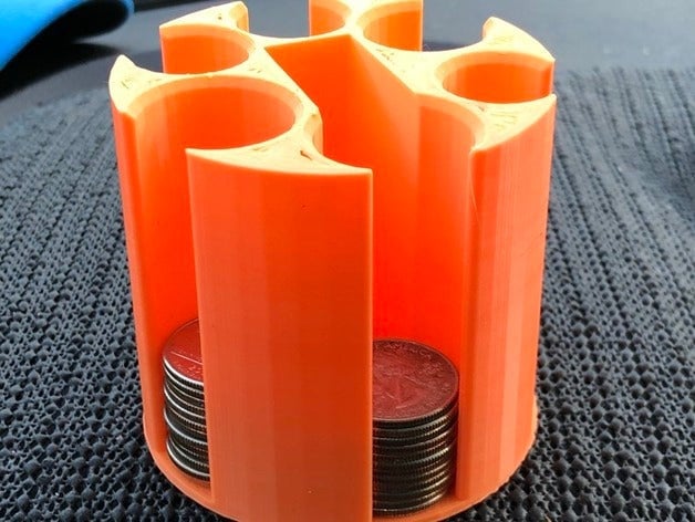 Coin Organizer / Car Cup Coin Holder / Car Clutter Organizer/ | Etsy