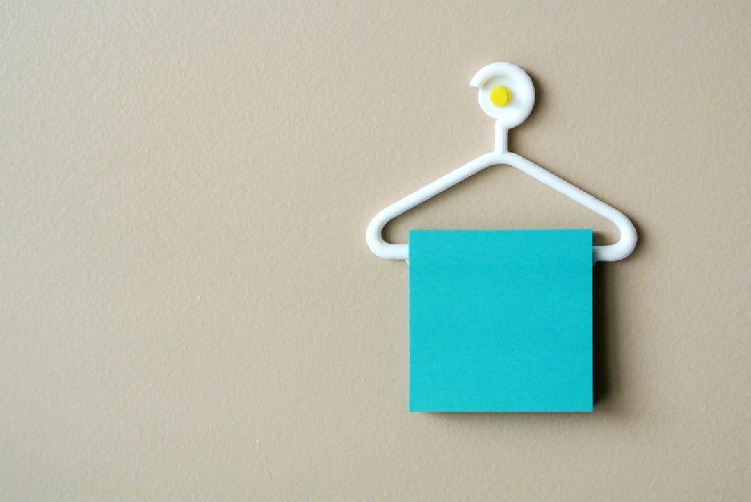 Sticky Note Hanger / 3D Printed Organizer for Notes and Reminders ...