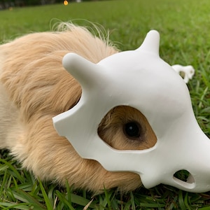 Cubone Dog Mask - Dog Costume - Pokemon Dog Mask - FREE SHIPPING - Etsy
