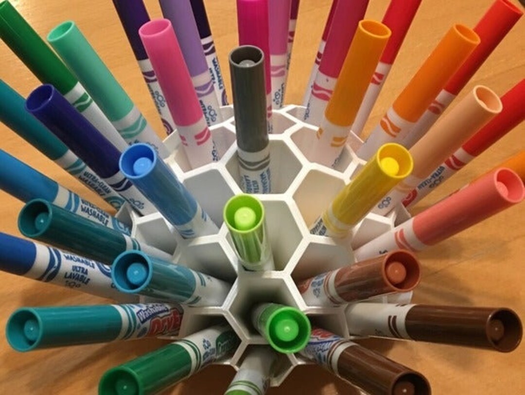 Honeycomb Office Desk Organizer / Pencil Holder / Tool Holder - Etsy