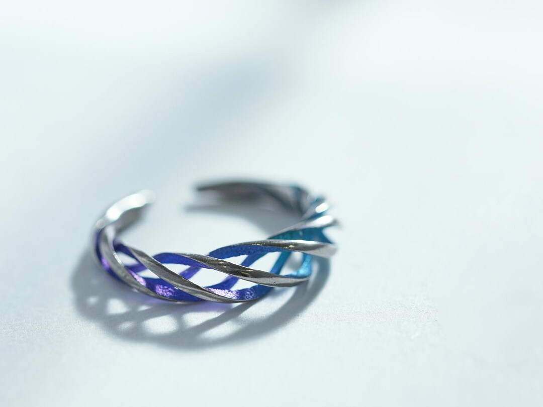 Titanium Ring meguru Pure Titanium Ring Meguru - Etsy