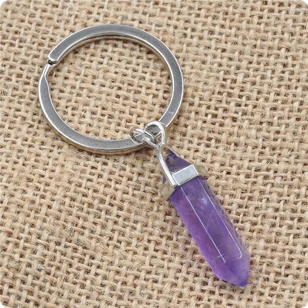 Crystal Keychain - Etsy