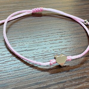 Heart Bracelet,love Bracelet, Tiny Heart Bracelet,silver Heart Bracelet ...