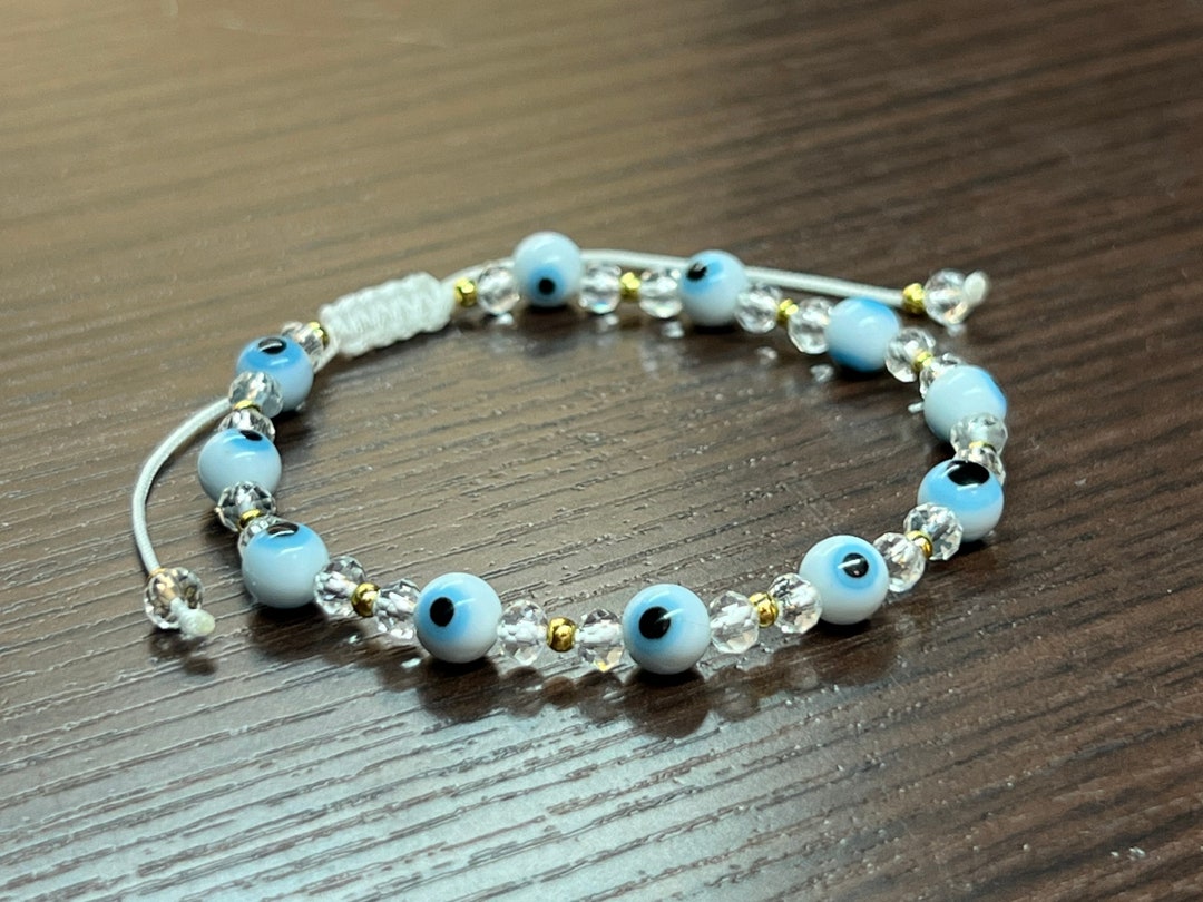 Evil Eye Bracelet,blue Eye,red String Bracelet,black String Evil Eye ...