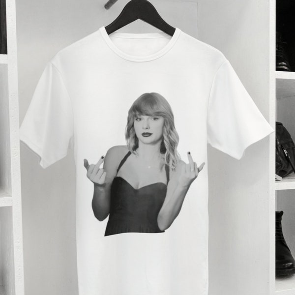 Taylor Tshirt Middle Finger - Etsy