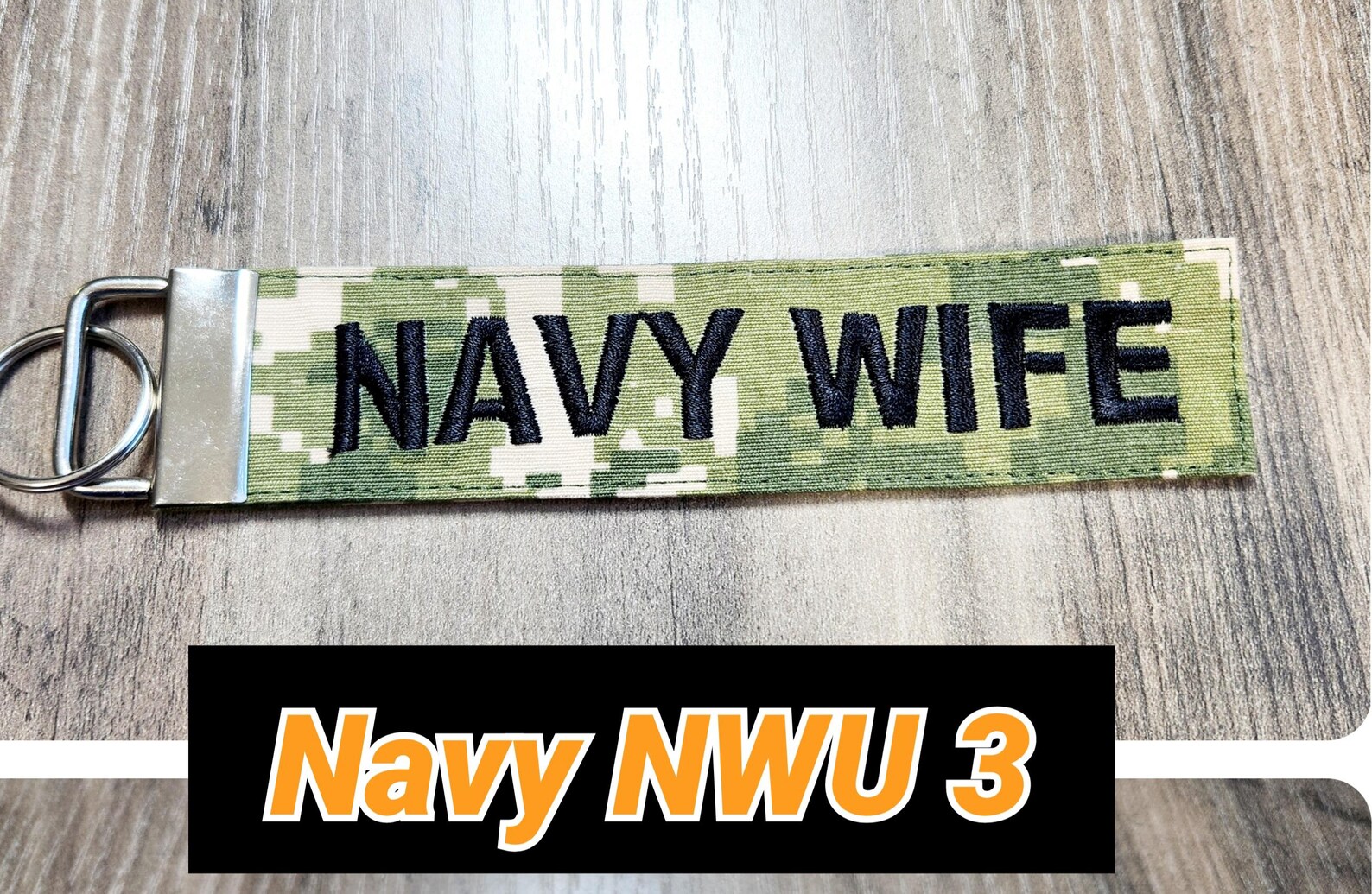 Wristlet Keychain, Military Name Tape Keychain, Military Luggage ...
