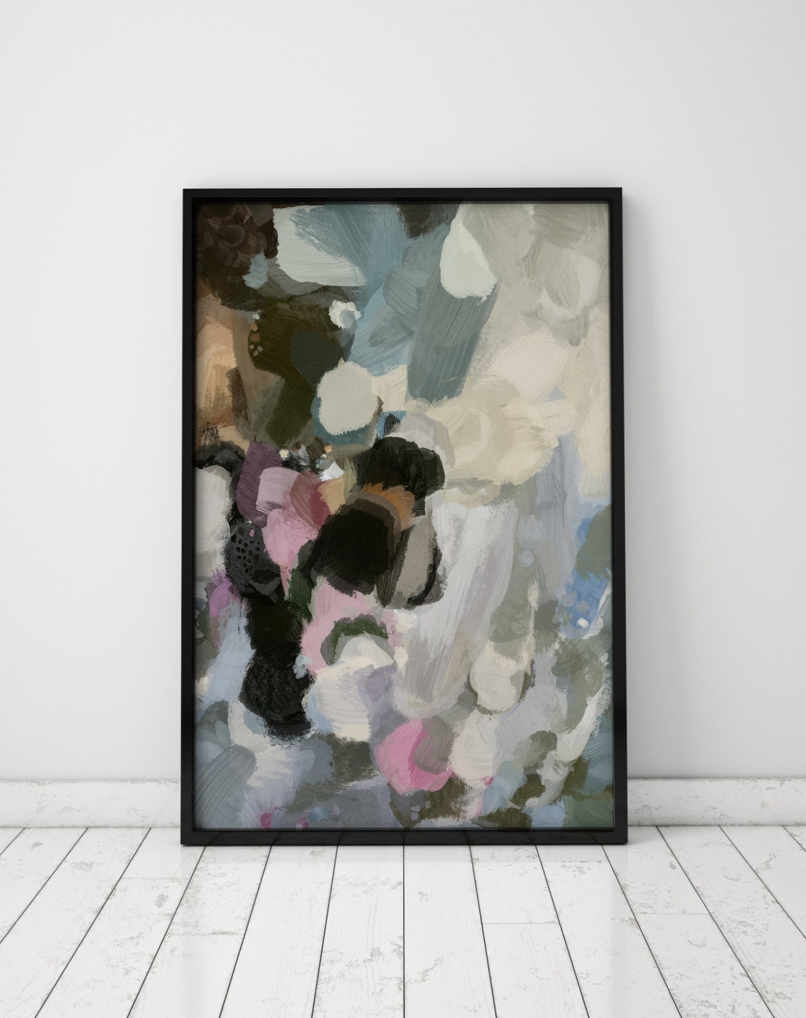 Abstract Art Set of 2 Wall Art Large Wall Art Abstract - Etsy