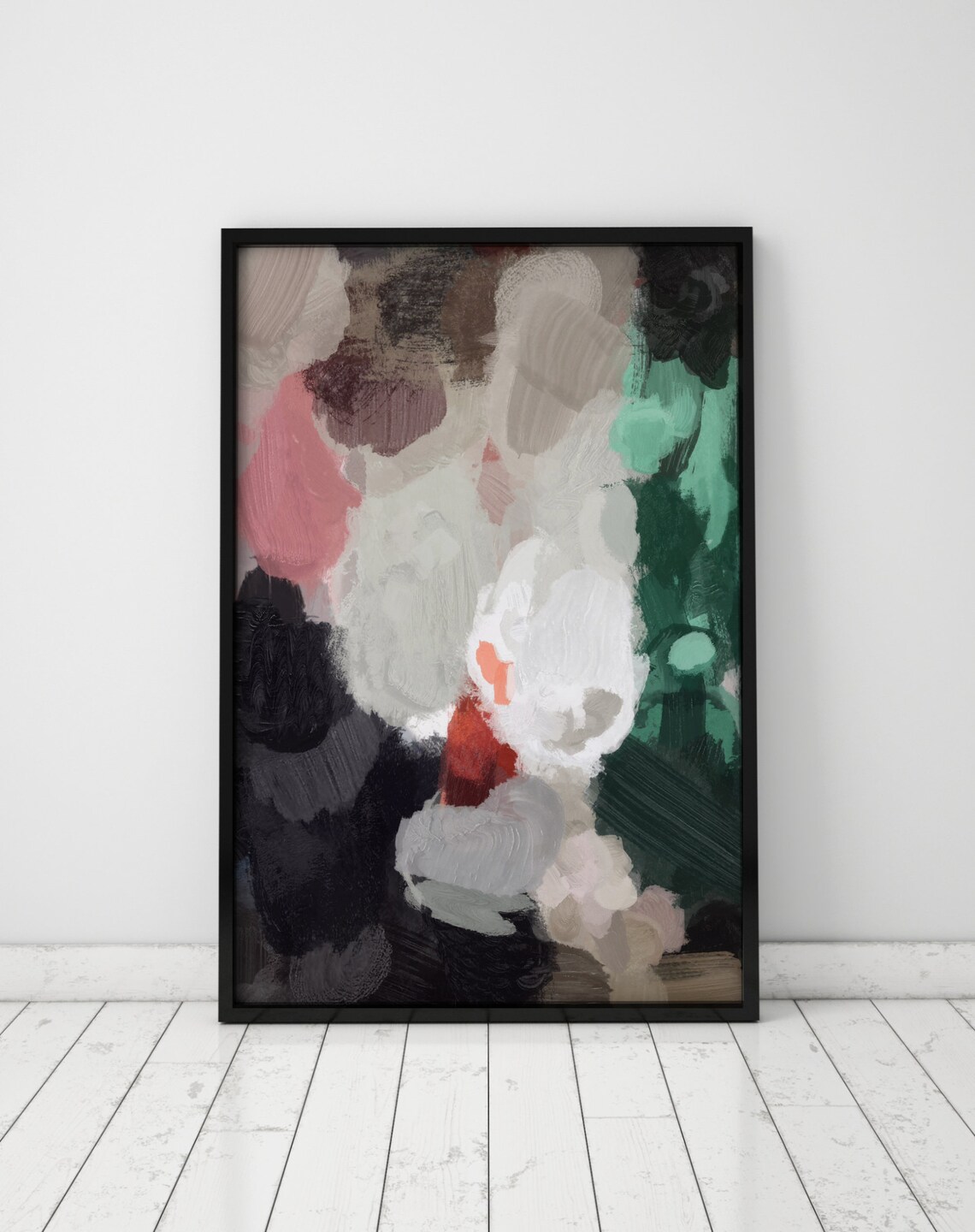 Modern Art Painting Set, Abstract Art Set, Set of 2 Wall Art, Large ...