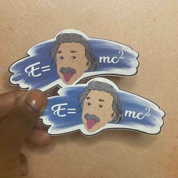 Einstein Tongue Out - Etsy