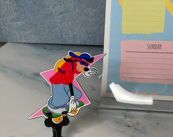 Disney Inspired UV DTF Extremely Goofy Movie Decal Max Roxanne Sticker ...