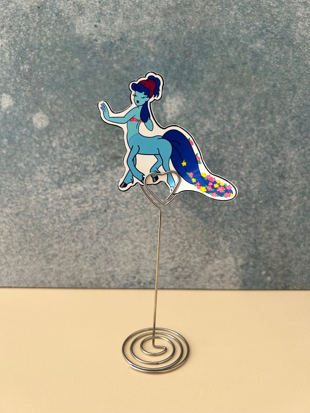 Fantasia Blue Centaurette Sticker Disney / Walt Disney Sticker Glossy ...