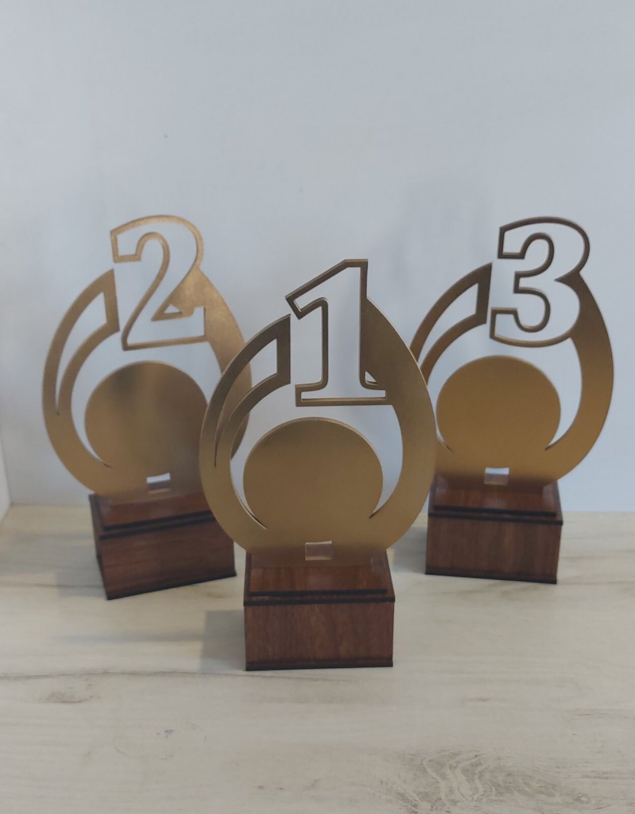 Award Statuette 1st,2nd,3rd Place - Vector - Etsy