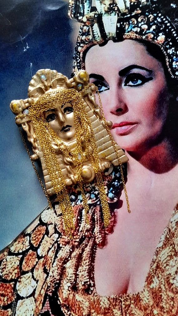 Ra Pharaoh Egyptian Gold Cleopatra Triangle.geometric Pyramid - Etsy