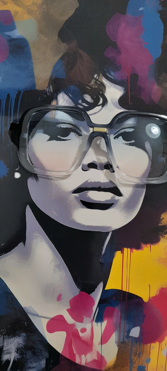 Pale blue to pink retro sixties gradient tint ombr… - Gem