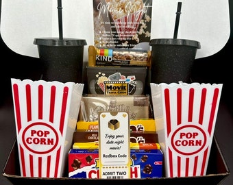 Date Night in A Box Camp Night Wedding Gift Home Date Ideas Gift Box ...