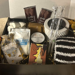 Date Night in A Box Camp Night Wedding Gift Home Date Ideas Gift Box ...