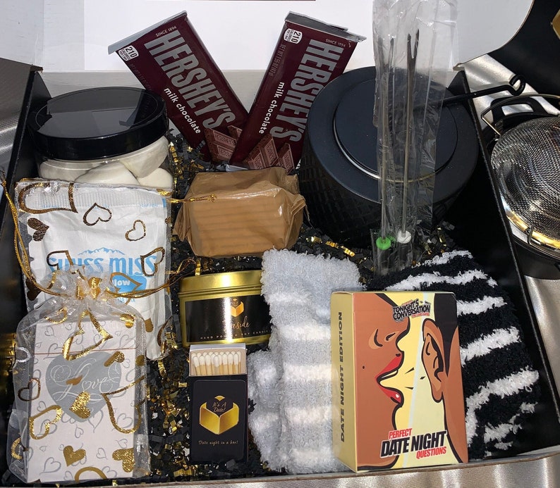 Date Night in A Box Camp Night Gift Box - Etsy