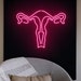 Uterus LED Neon Sign, Feminist Wall Decor - Choose Your Color, Size and ...