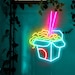 Chinese Take Out Box LED Neon Sign | Chinese Food Wall Decor | Ramen ...