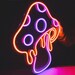 Volcano Eruption LED Neon Sign | Nature Aesthetic | Wall Hanging Light ...