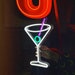 Martini Glass LED Neon Sign Home Bar Wall Decor Cocktail Bar Sign ...