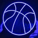 Basketball LED Neon Sign Choose Your Color and Control Your - Etsy