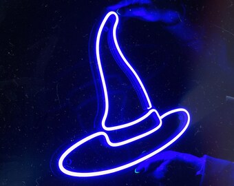 Witch Hat Neon Sign - Etsy