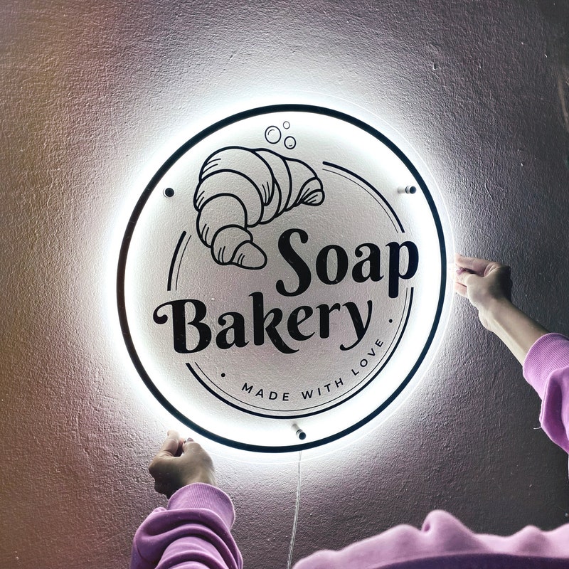 Lighted Acrylic Sign - Etsy