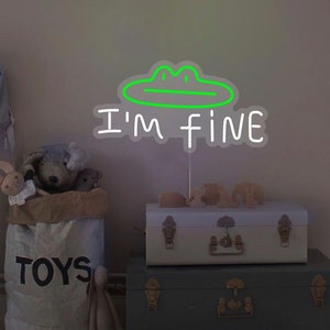 Cute Toad Frog LED Neon Sign | Baby Boy or Girl Decor | Animal Wall Art ...