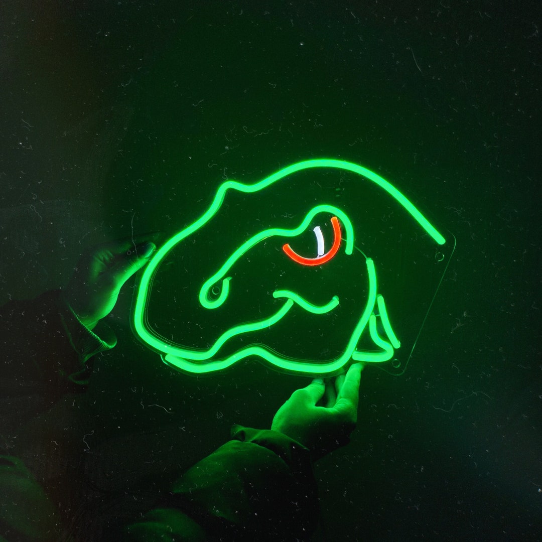 Dinosaur LED Neon Sign | Animal Wall Decor, Bright Wall Art, Gifts for ...