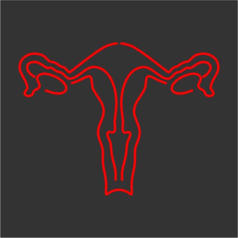 Uterus LED Neon Sign Feminist Wall Decor Choose Your Color - Etsy