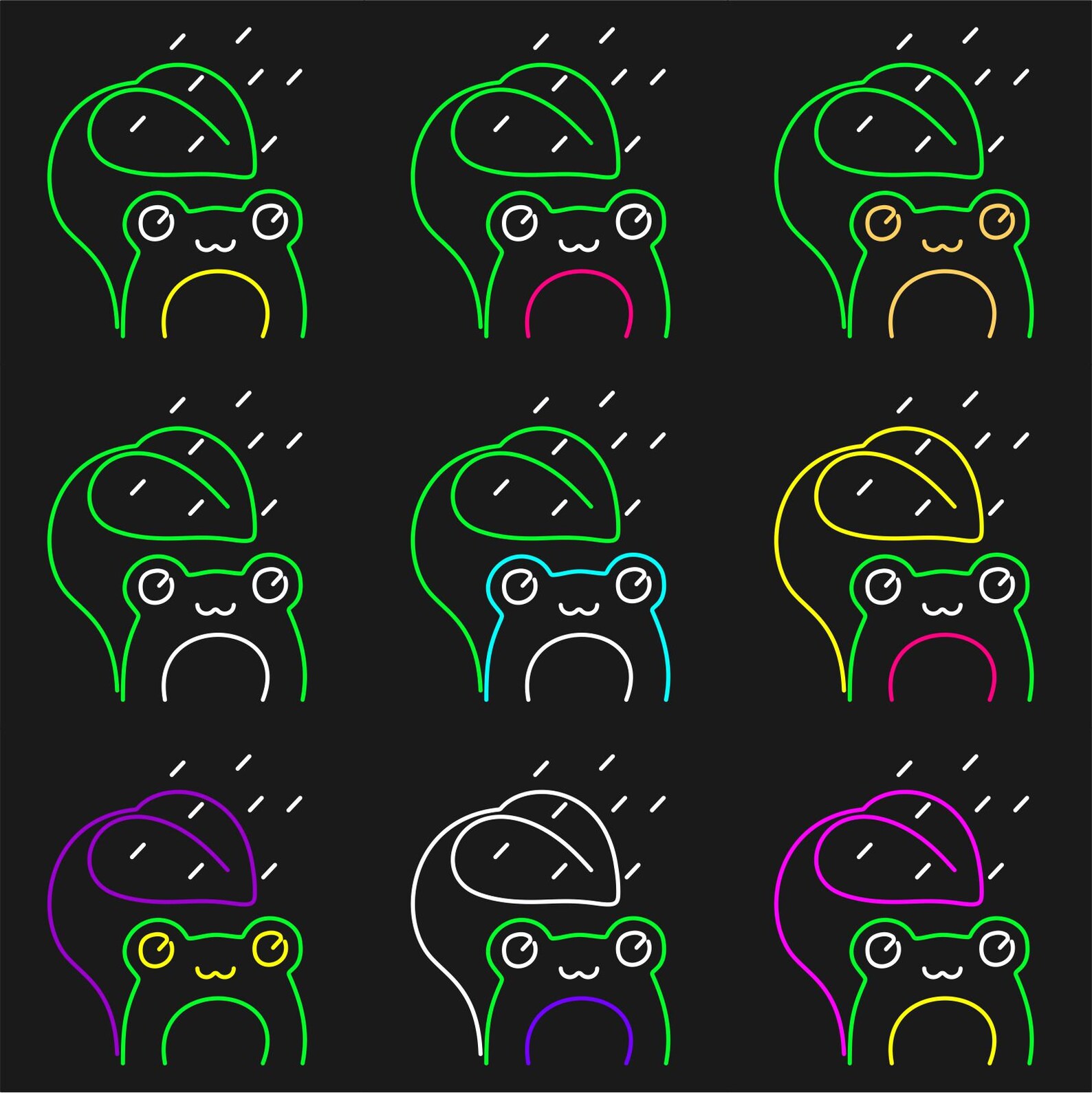 Cute Toad Frog LED Neon Sign Animal Wall Art Bedroom Decor - Etsy