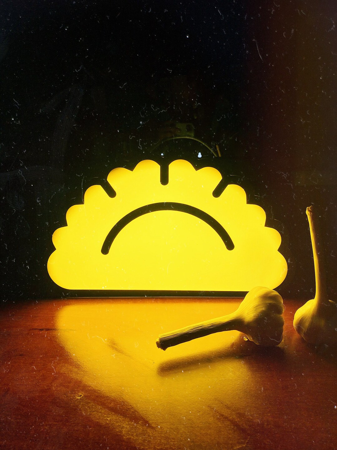 Cute Dumpling Light Box Japanese Fried Gedza Night Light Table Decor ...