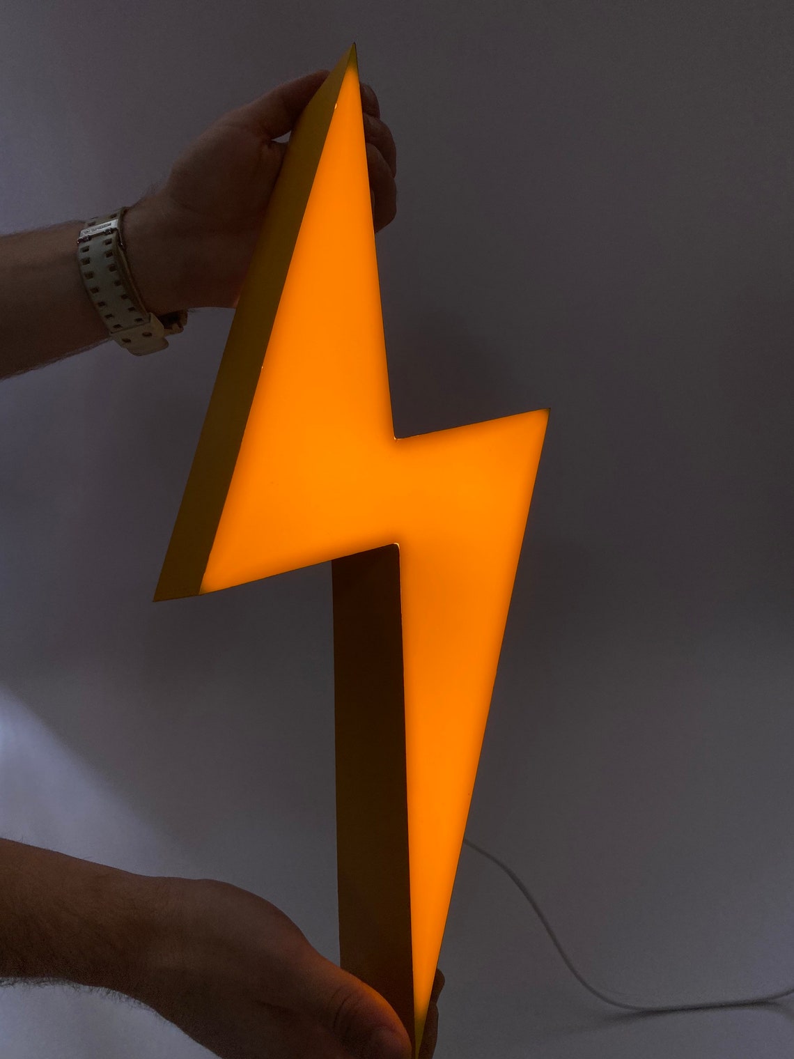 Flash of Lightning Night Light Thundebolt Light box Flash | Etsy